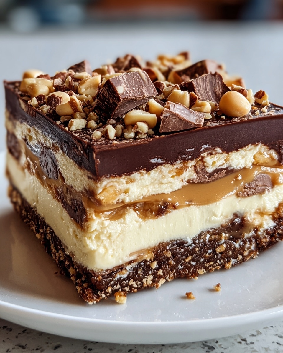 No Bake Turtle Lush: Easy, Decadent Layered Dessert
